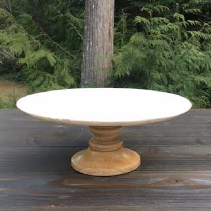 Marble Cake Plate Rentals for Weddings & Events | Serving Bainbridge ...